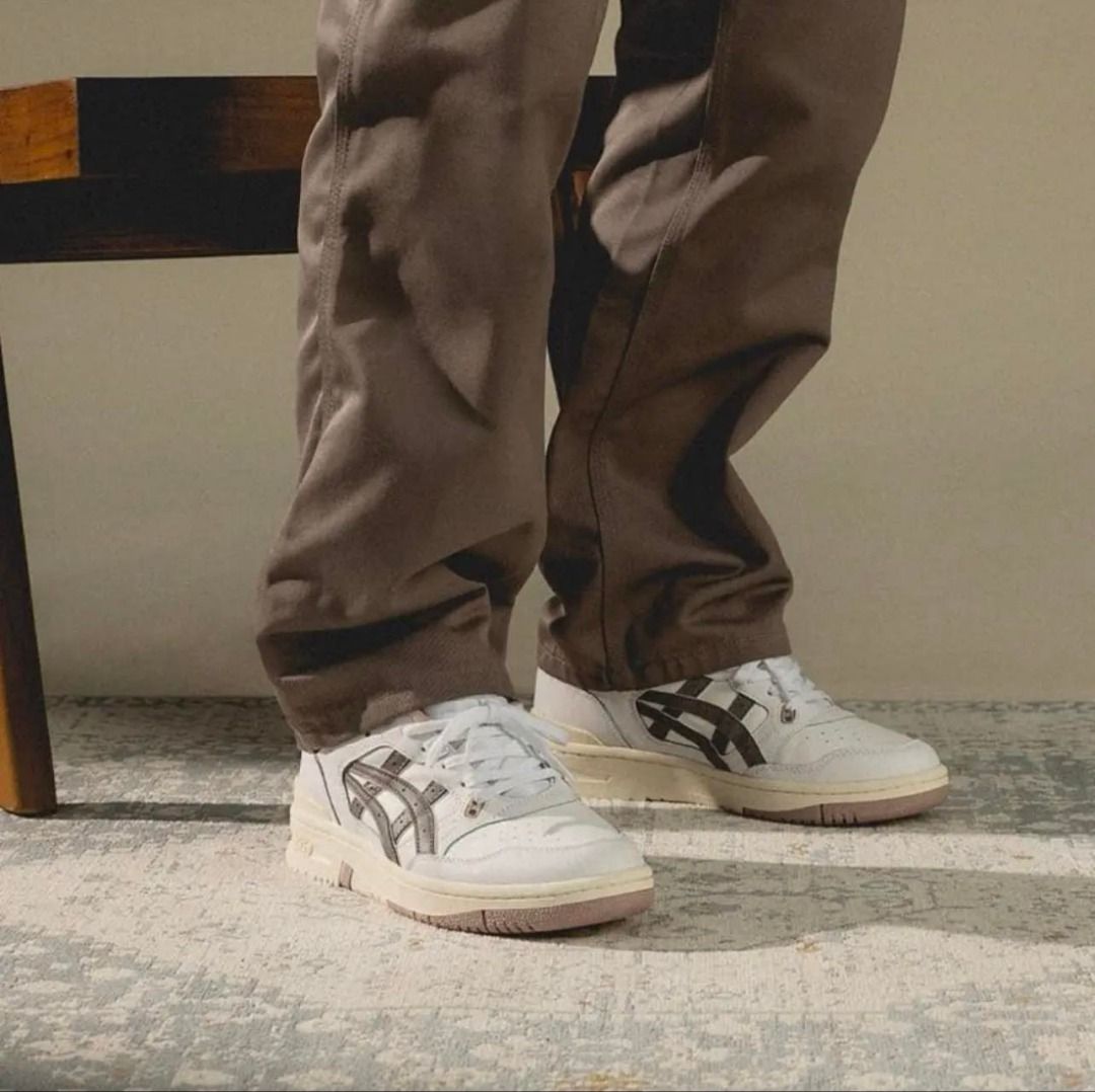 Asics EX89 White Clay Grey, Women's Fashion, Footwear, Sneakers on ...