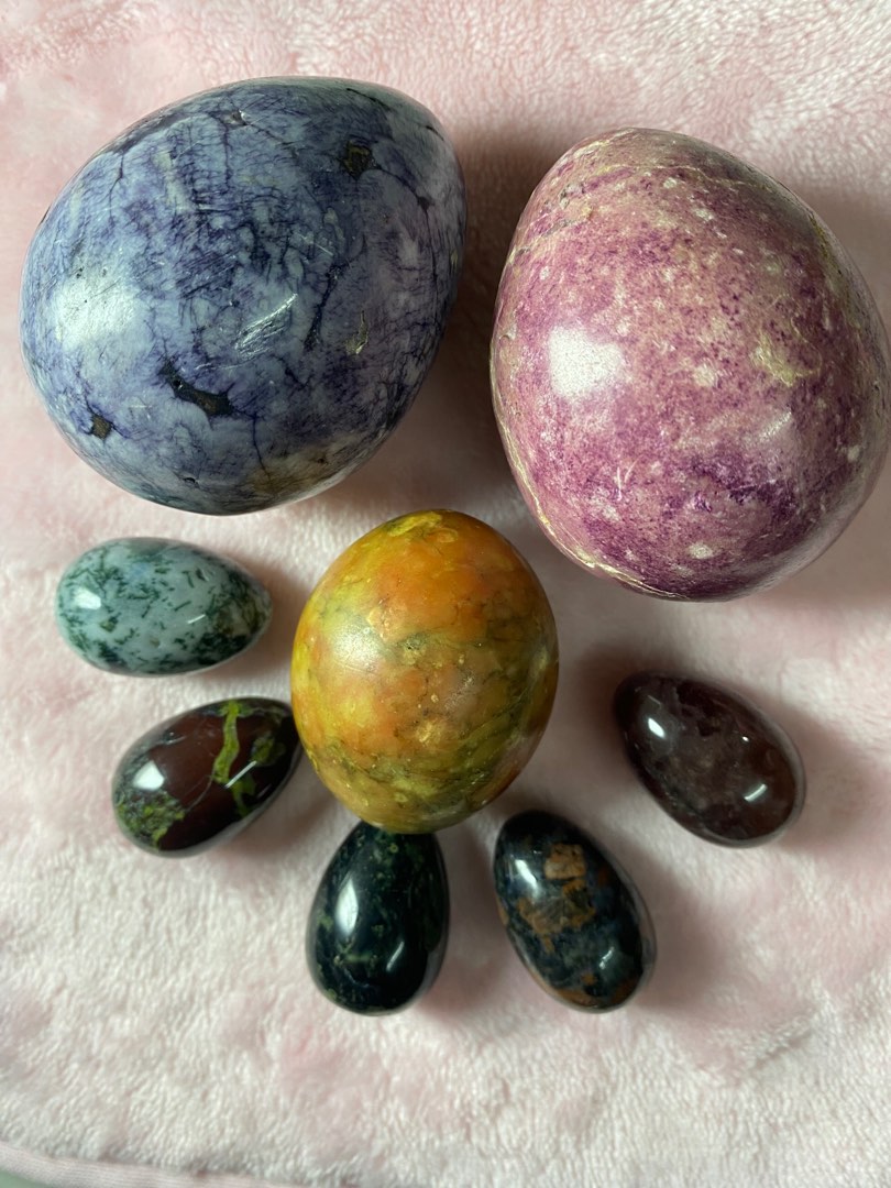 Assorted Stone Egg Bundle, Women's Fashion, Jewelry & Organizers, Precious Stones on Carousell