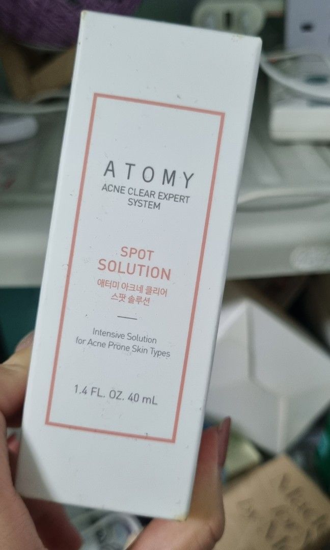 ATOMY acne-Control Spot Solution 40ml, Beauty & Personal Care, Face ...