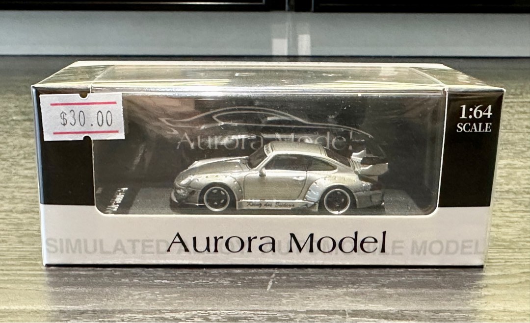 Aurora Model 1/64 RWB 993 Liquid Silver / Mini GT Inno64 Tarmac Works ...