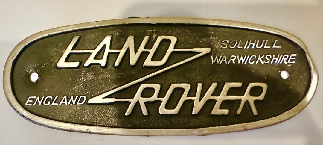 Authentic Land Rover Series 2- Front grille logo, Hobbies & Toys ...