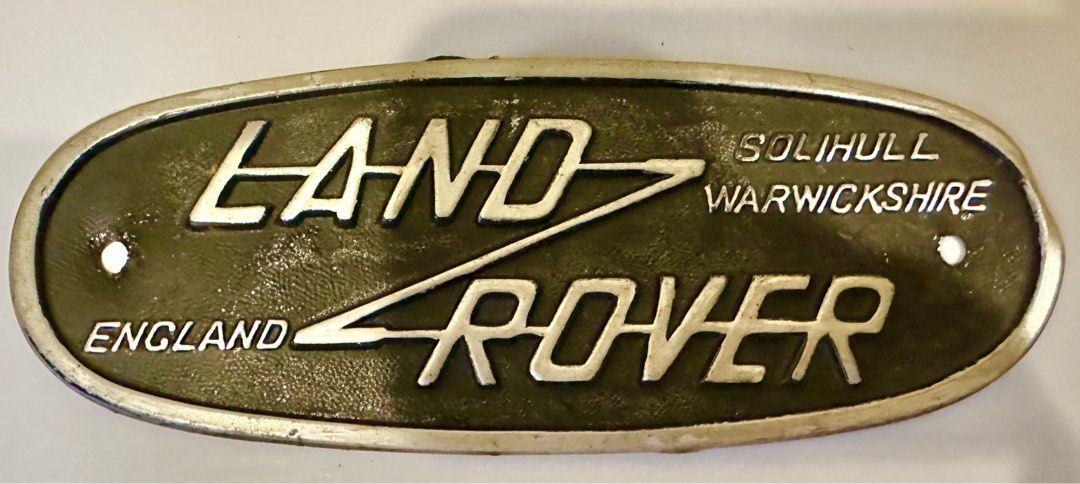 Authentic Land Rover Series 2- Front grille logo, Hobbies & Toys ...