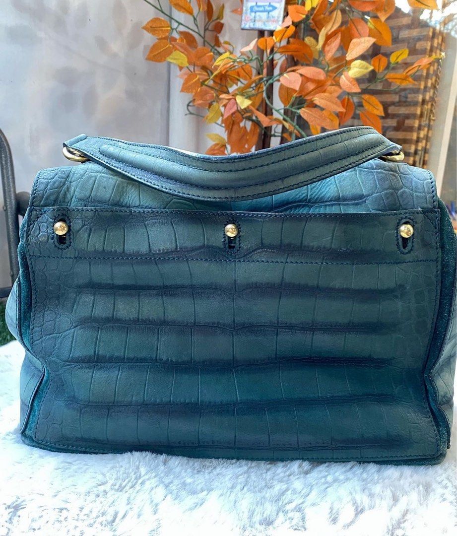 Authentic YSL Muse 2 II Croc Limited Edition Bag, Luxury, Bags ...