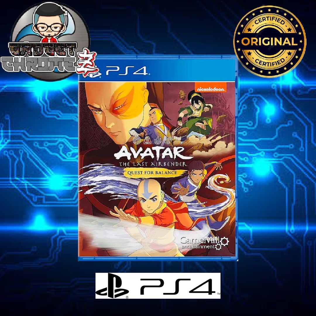 Avatar The Last Airbender Quest For Balance | PS4 Game | BRANDNEW ...