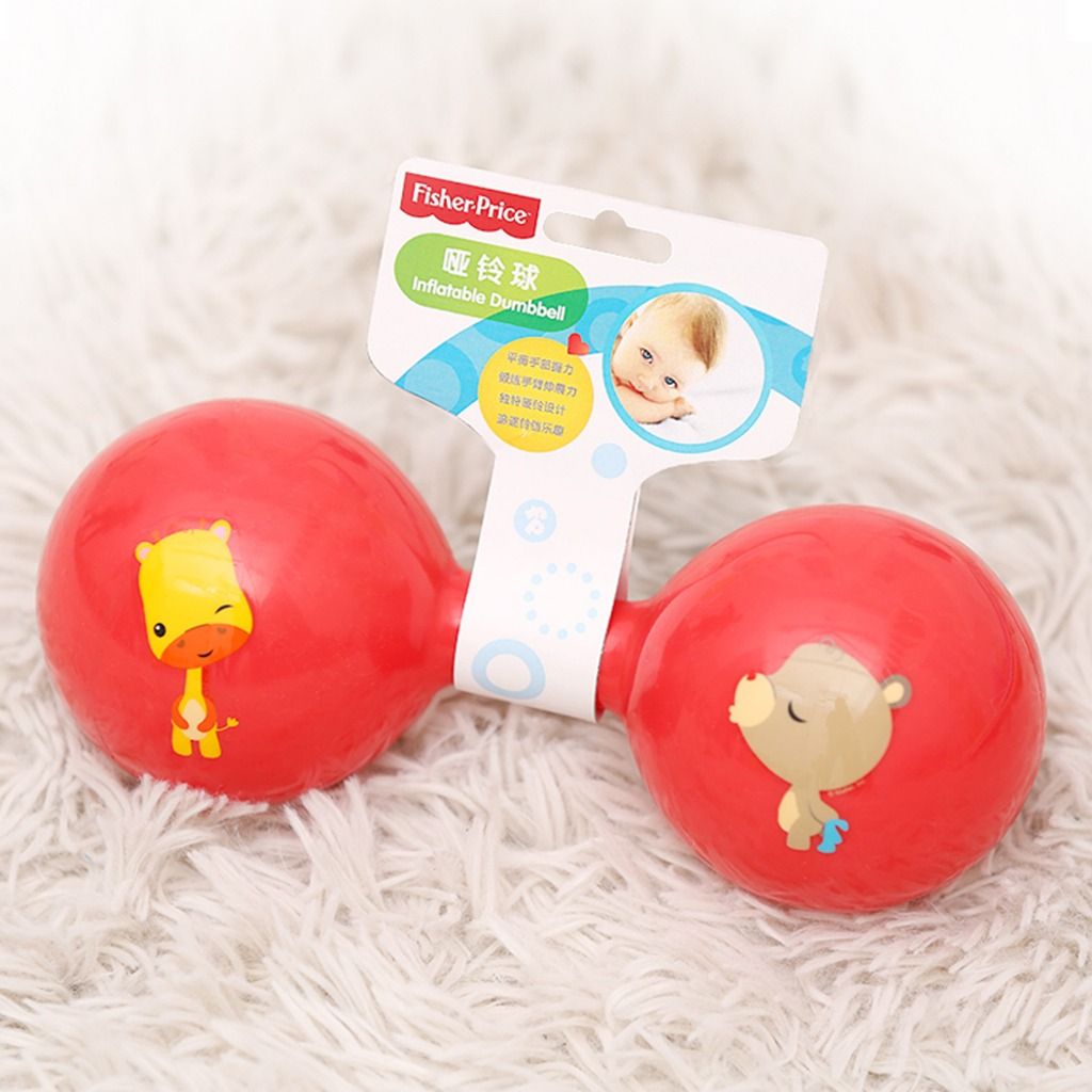 Baby Inflatable Dumbbell PVC Ball Toy Kids Training Toys, Babies & Kids ...