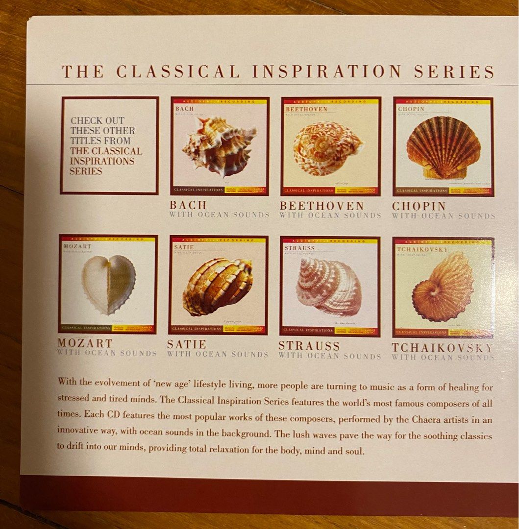 Bach with Ocean Sounds ( CD ), Hobbies & Toys, Music & Media, CDs ...