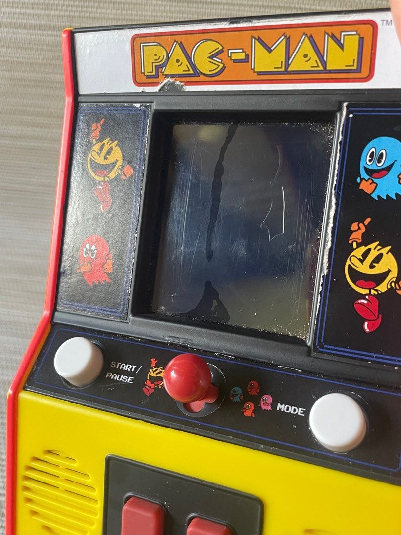 Bandai Pacman Mini Handheld Game Retro Toy Game Play, Hobbies & Toys ...