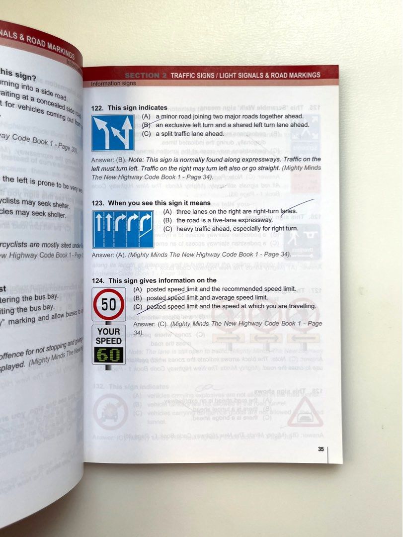 Basic Theory Driving Test Book, Hobbies & Toys, Books & Magazines ...