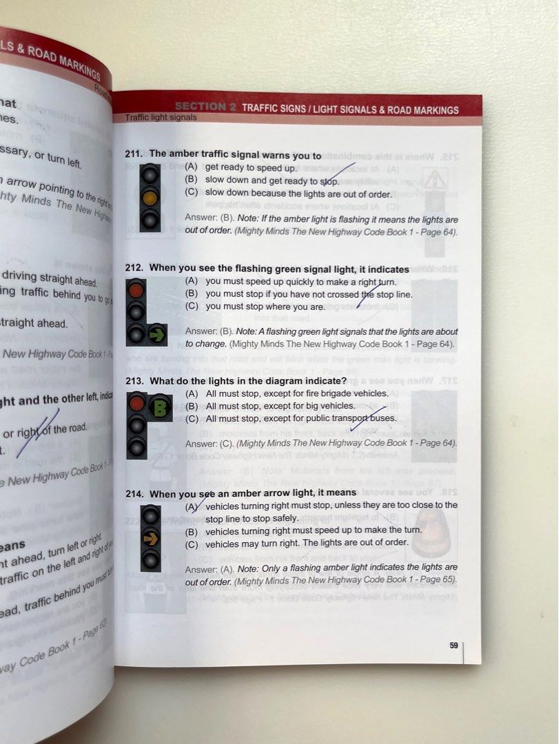 Basic Theory Driving Test Book, Hobbies & Toys, Books & Magazines ...