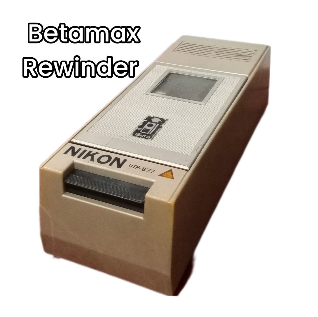 Betamax Riwinder Preloved, TV & Home Appliances, TV & Entertainment ...