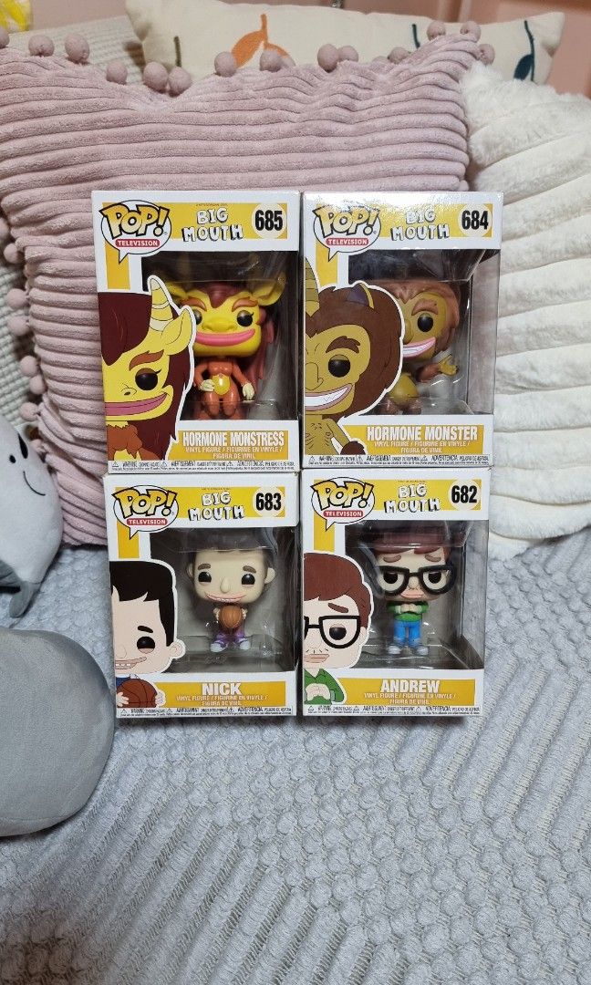 Big Mouth Funko Pop Set Hobbies Toys Toys Games On Carousell