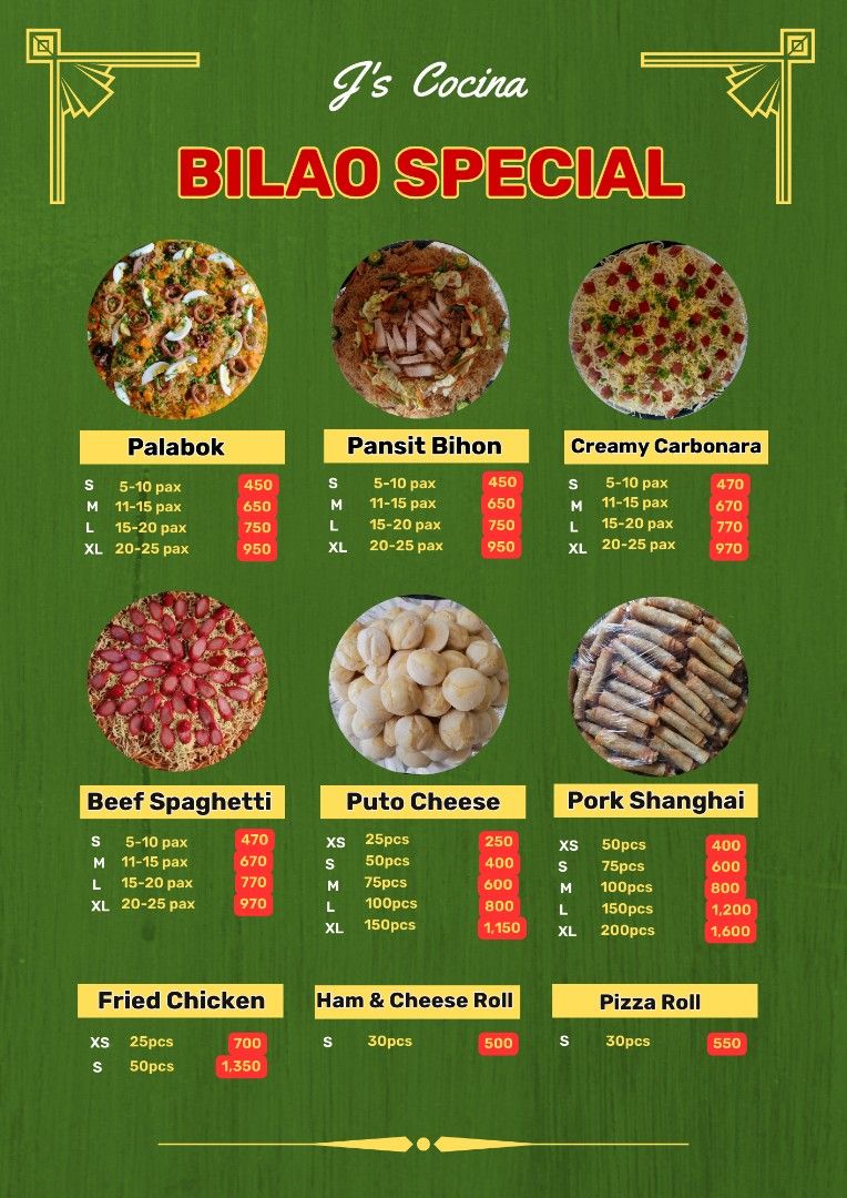 BILAO & FOOD TRAYS, Food & Drinks, Other Food & Drinks on Carousell