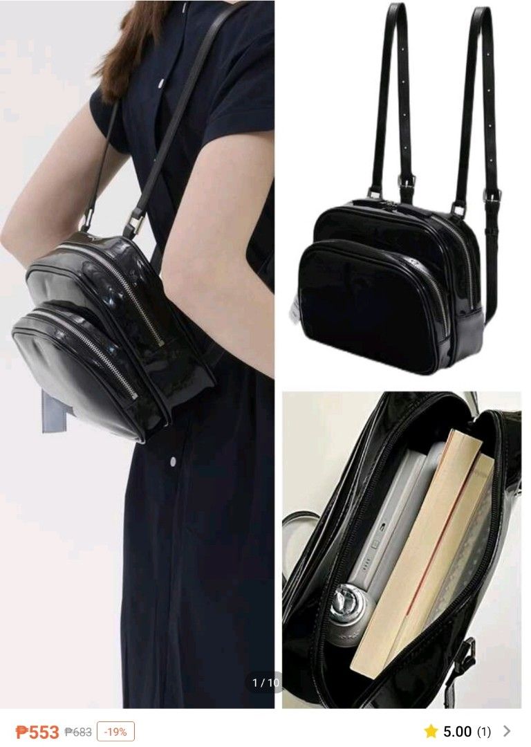 blackpink jennie backpack, Women's Fashion, Bags & Wallets, Backpacks ...