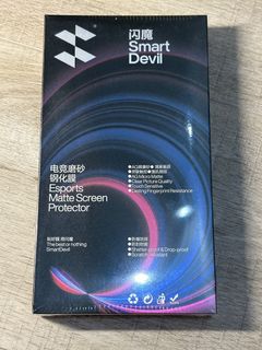 BNIB Apple iPhone 15 Pro Max Smart Devil Anti-Blue Light Tempered Glass ...