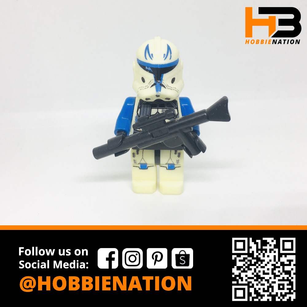 Bootleg Lego Star Wars Captain Rex | Lego | Brick | Lego Bricks ...