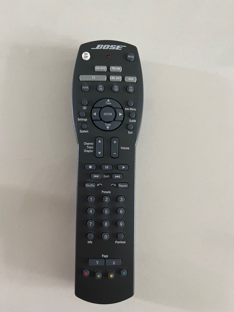 Bose 321 III remote, TV & Home Appliances, TV & Entertainment ...
