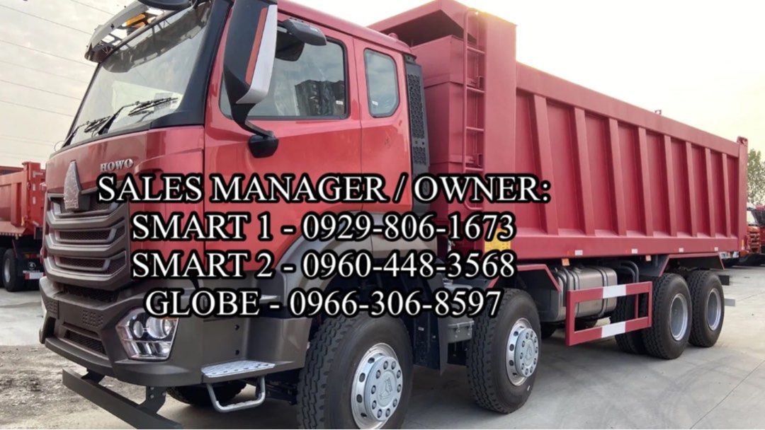 Brand new 30 cubic Dump truck 430hp 8x4 12w Howo NX Sinotruk euro2 and ...