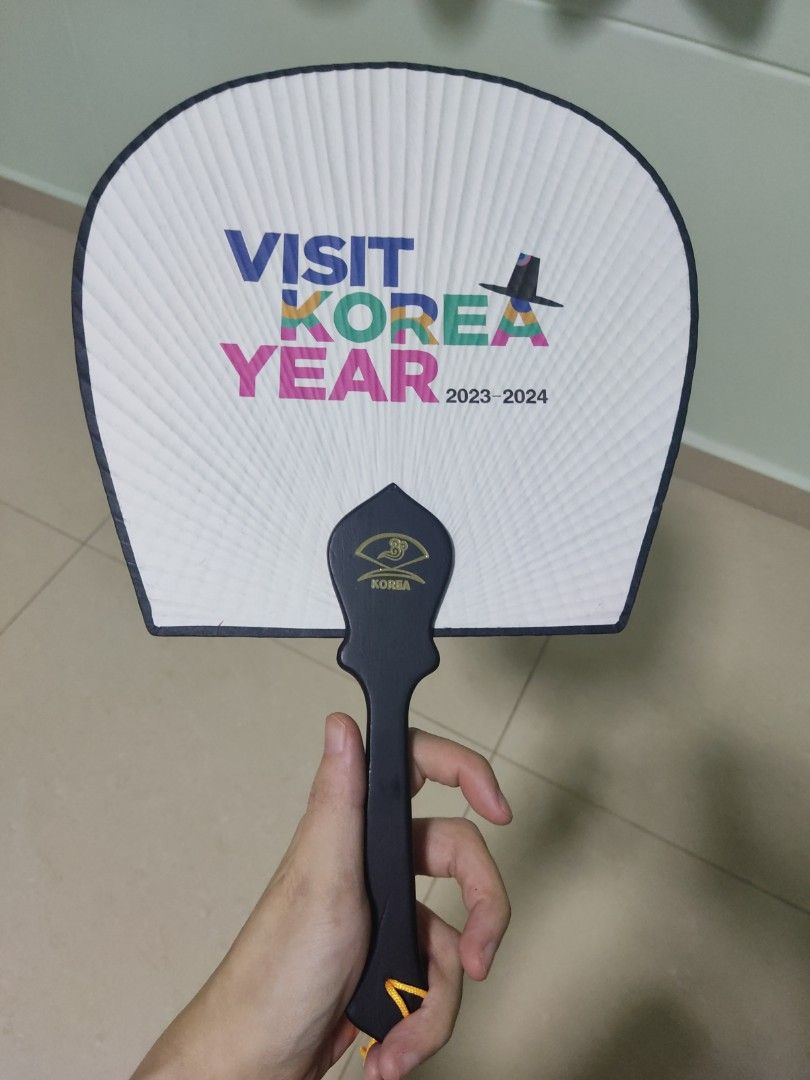 Brand new Korean Korea traditional fan, Hobbies & Toys, Memorabilia ...