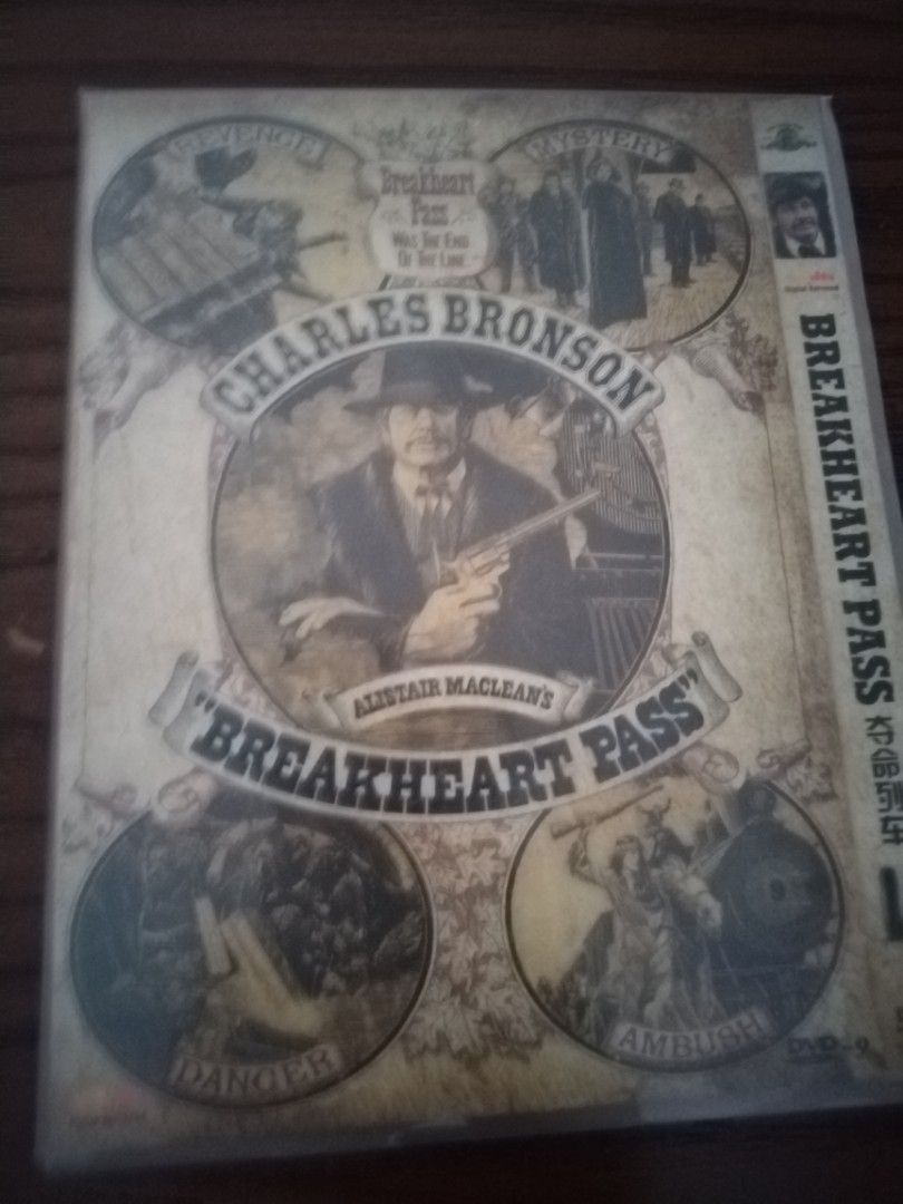 Breakheart Pass Charles Bronson DVD, Hobbies & Toys, Music & Media, CDs ...