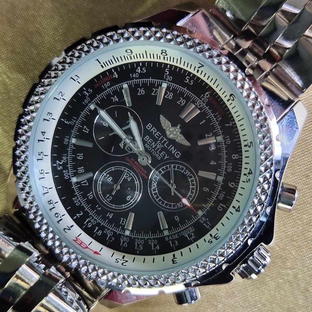 Breitling for Bentley Motors 30 Second Chronograph 44mm All Blue Face ...