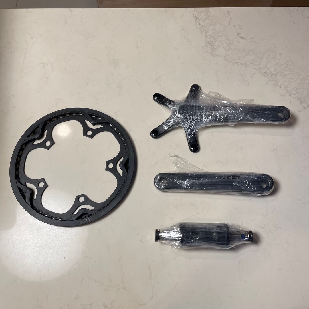 Brompton parts P-Line Crankset Chainring, Sports Equipment, Bicycles ...