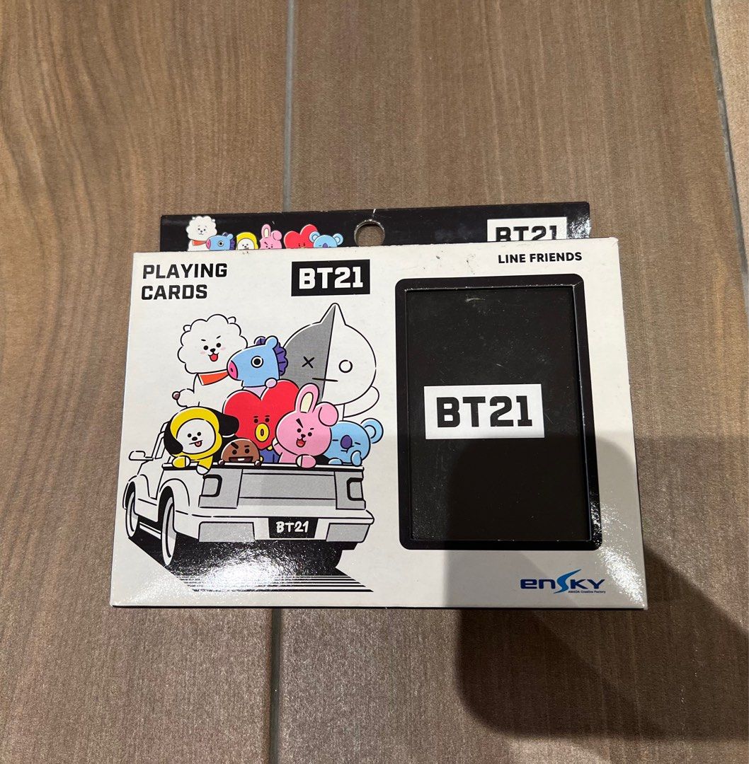 BT21 playing cards (LINE), Hobbies & Toys, Memorabilia & Collectibles ...
