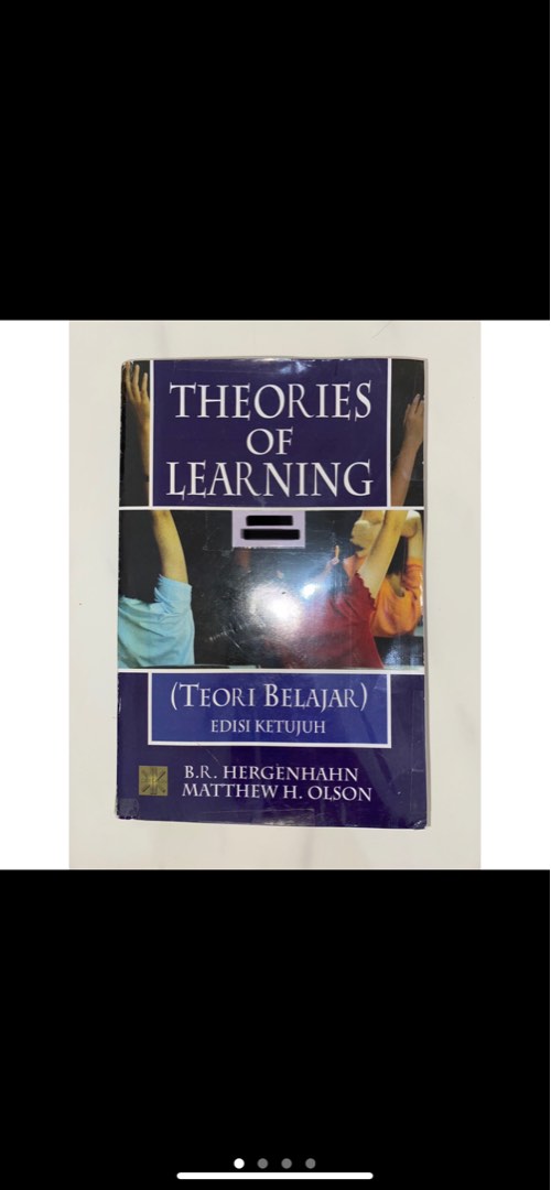 Buku Theories of Learning (Teori Belajar) B. R. Hergenhahn & Matthew H. Olson, Buku & Alat Tulis ...