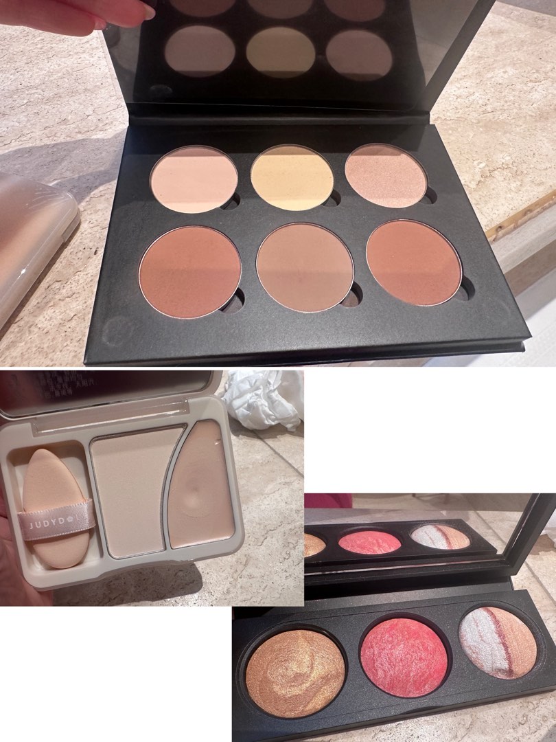 【Bundle】3 Contour sets, Beauty & Personal Care, Face, Makeup on Carousell