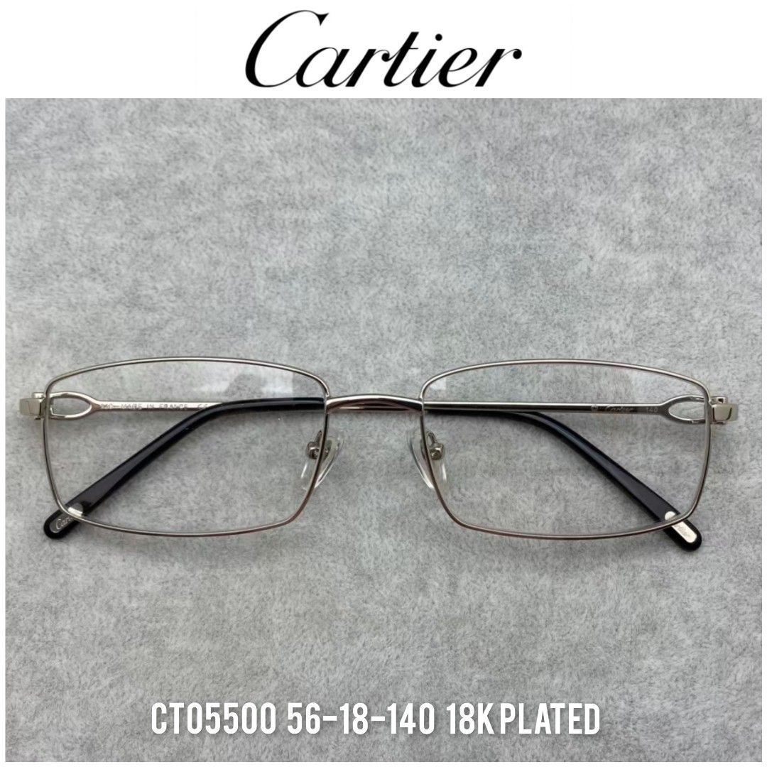 Cartier spectacles glasses frame, Men's Fashion, Watches & Accessories ...