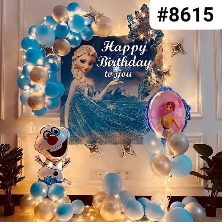 Cartoon character HB balloon set, Furniture & Home Living, Home Decor ...