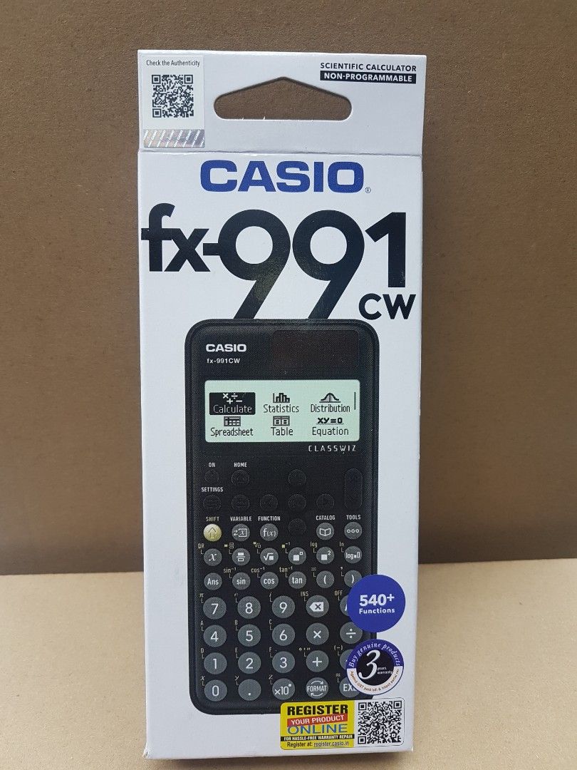 CASIO FX 991W SCIENTIFIC CALCULATOR, Hobbies & Toys, Stationery & Craft ...