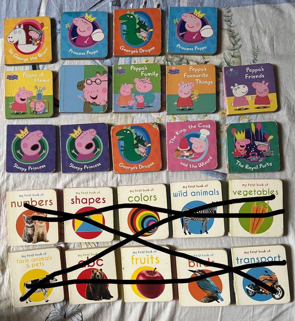 Children Books - Peppa pig series , my first library, Hobbies & Toys ...