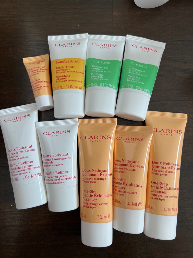 Clarins Face Scrub, Beauty & Personal Care, Face, Face Care on Carousell