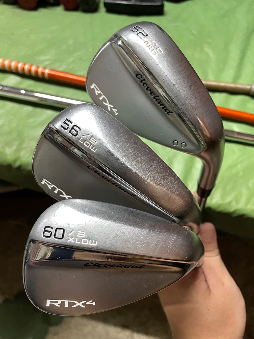 Cleveland rtx 4 wedges, Sports Equipment, Sports & Games, Golf on Carousell