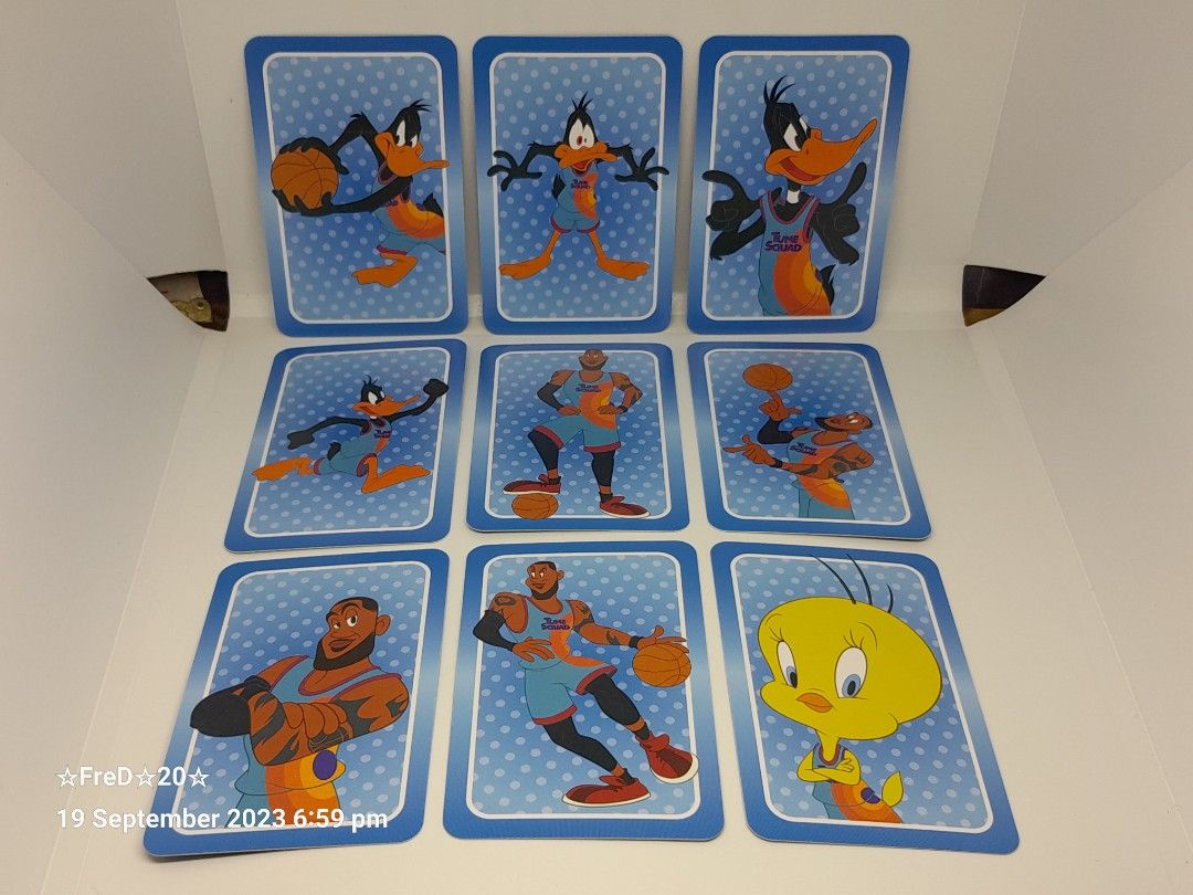 Complete 2021 Space Jam (A New Legacy) Card Game McDonalds W/ Box ...