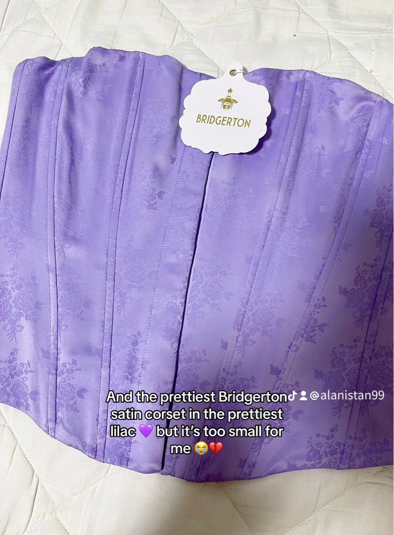 CORSET TOP BRIDGERTON PRIMARK, Women's Fashion, Tops, Sleeveless on ...