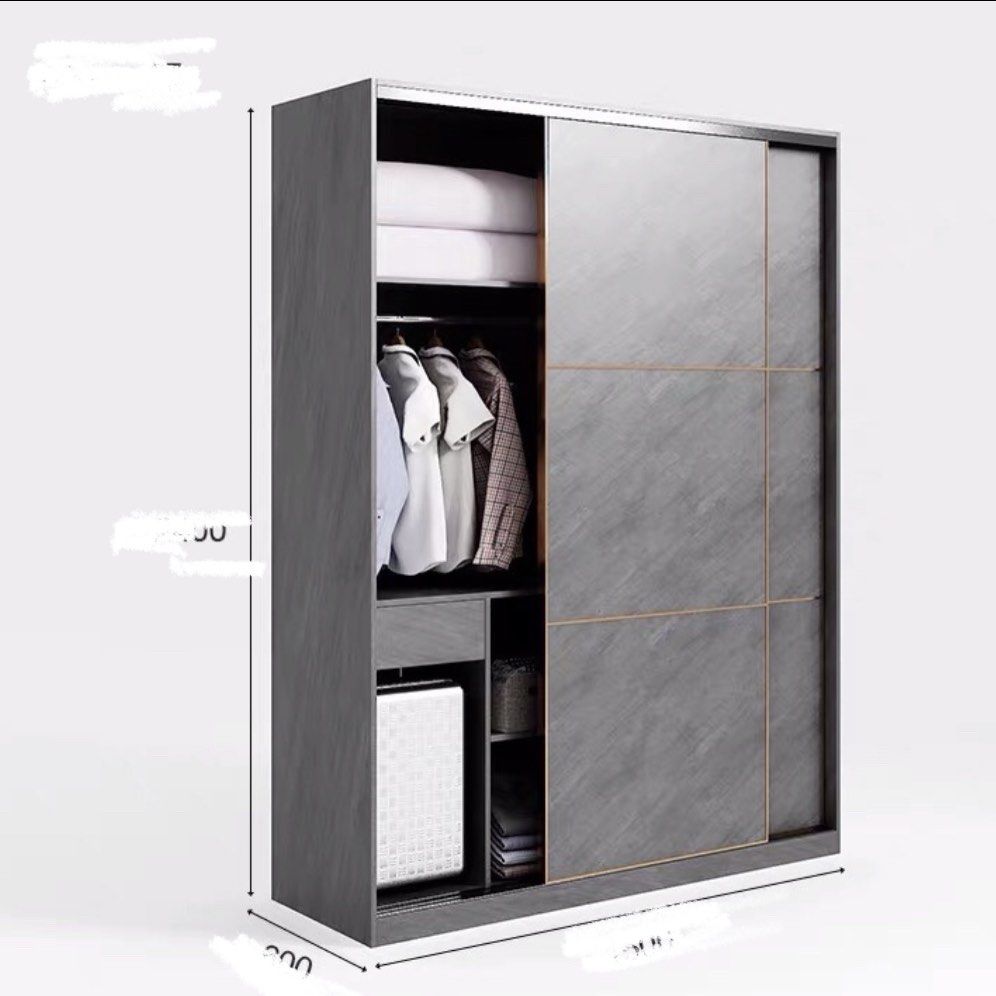 Custom made wardrobe *Preloved*, Furniture & Home Living, Furniture ...