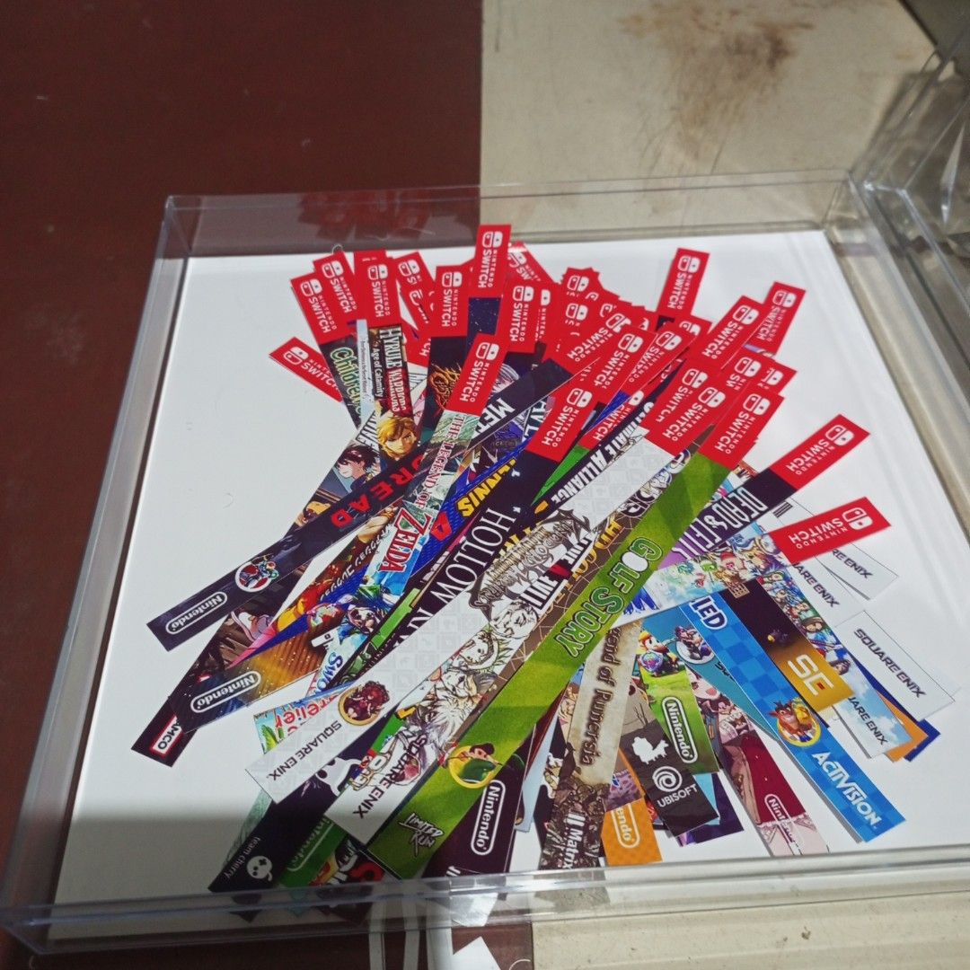 Custom Nintendo Switch Spines, Video Gaming, Gaming Accessories, Cases ...