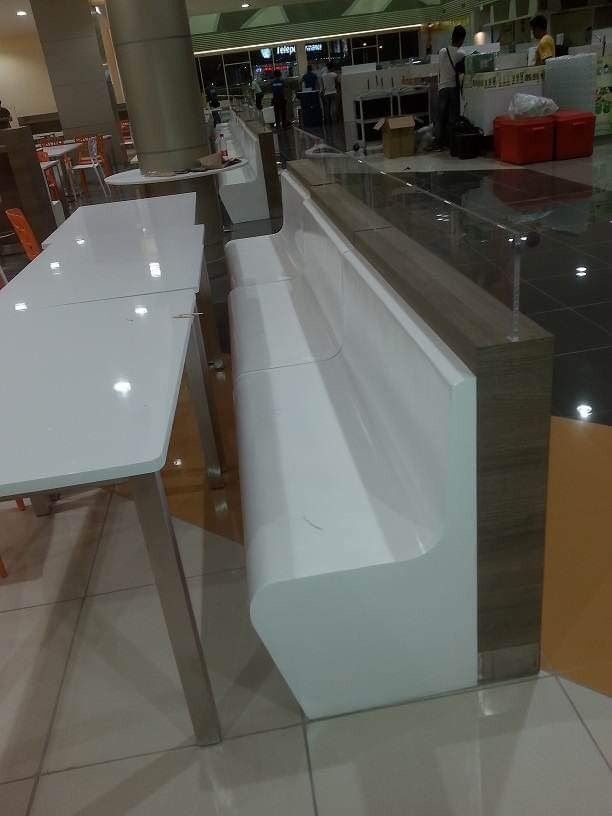 Customize Fiberglass bench chair, Furniture & Home Living, Furniture ...