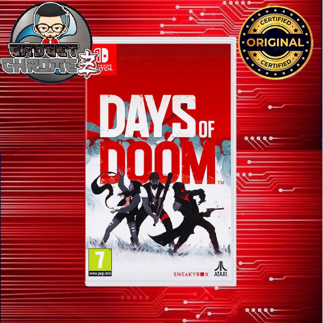 Days Of Doom | Nintendo Switch Game | BRANDNEW, Video Gaming, Video ...