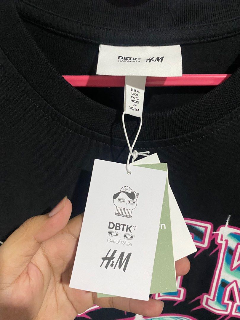 Dbtk x HnM x Garapata, Men's Fashion, Tops & Sets, Tshirts & Polo ...