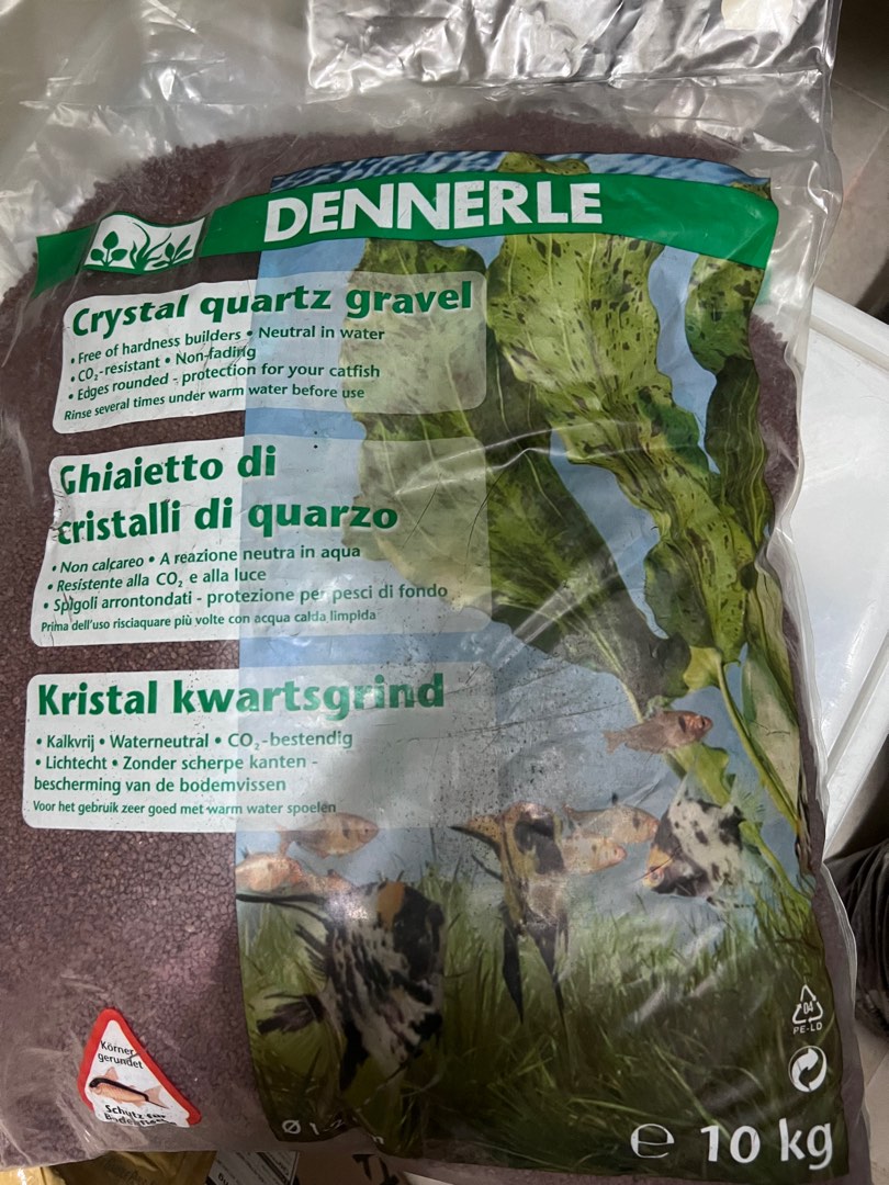 Dennerle Crystal Quartz Gravel (1-2mm), Pet Supplies, Homes & Other Pet ...