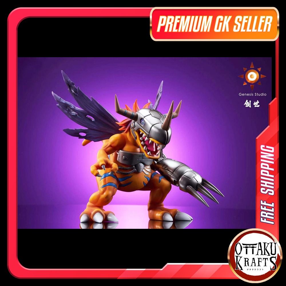 Digimon | Metal Greymon | Genesis Studio | 【FREE Shipping - PO】GK Figurine | GK Figure | GK ...