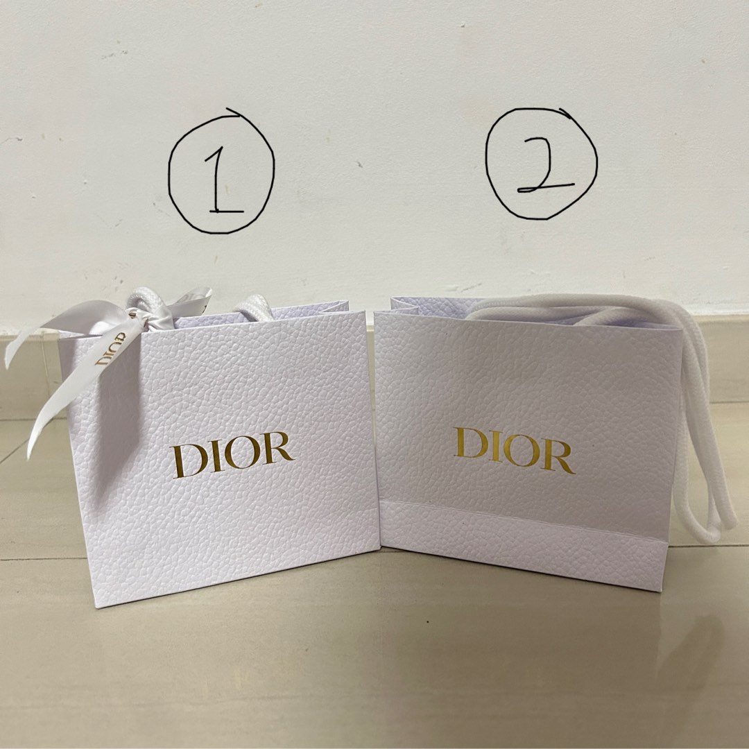 Dior paper bag, Everything Else on Carousell