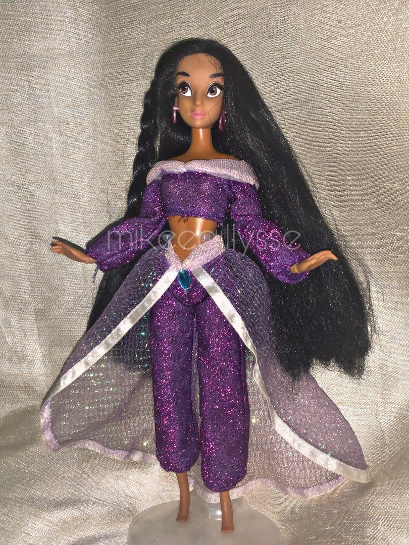 Disney Princess Jasmine in Purple Outfit, Hobbies & Toys, Toys & Games ...