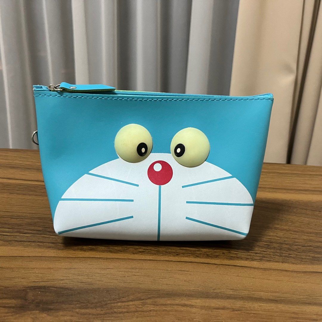 Doraemon pouch / Makeup Pouch / Waterproof Pouch, Women's Fashion, Bags ...