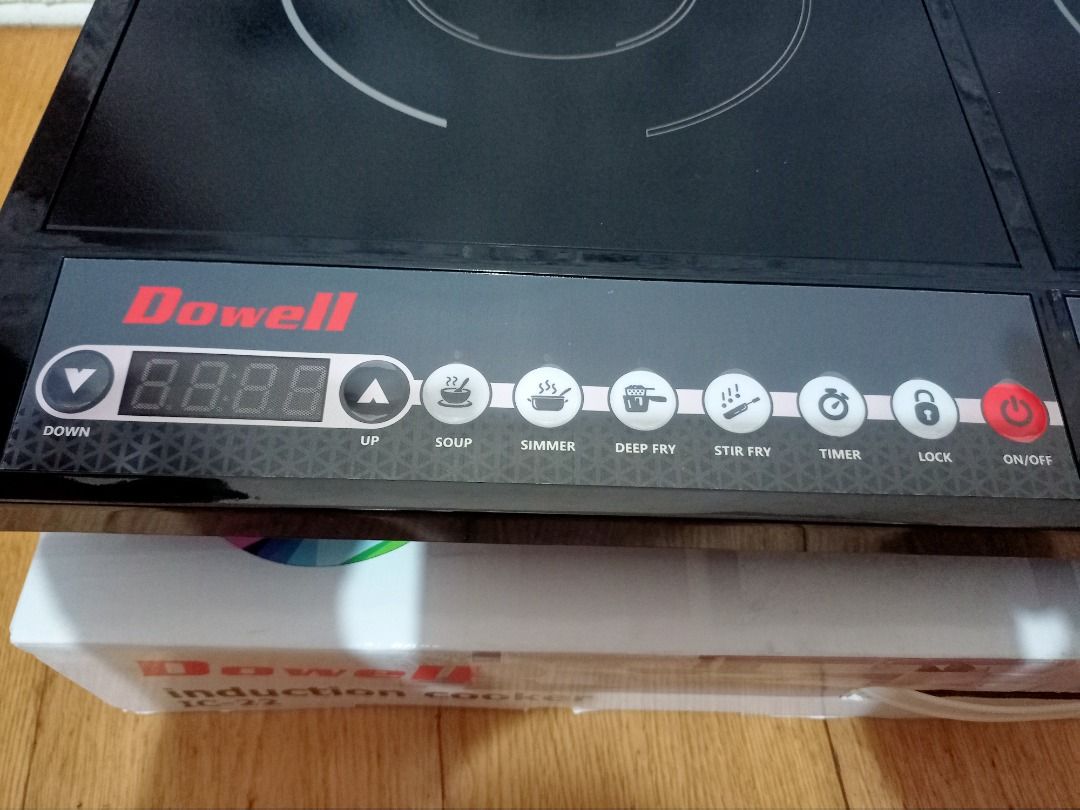 Dowell Double Induction Cooker, TV & Home Appliances, Kitchen ...