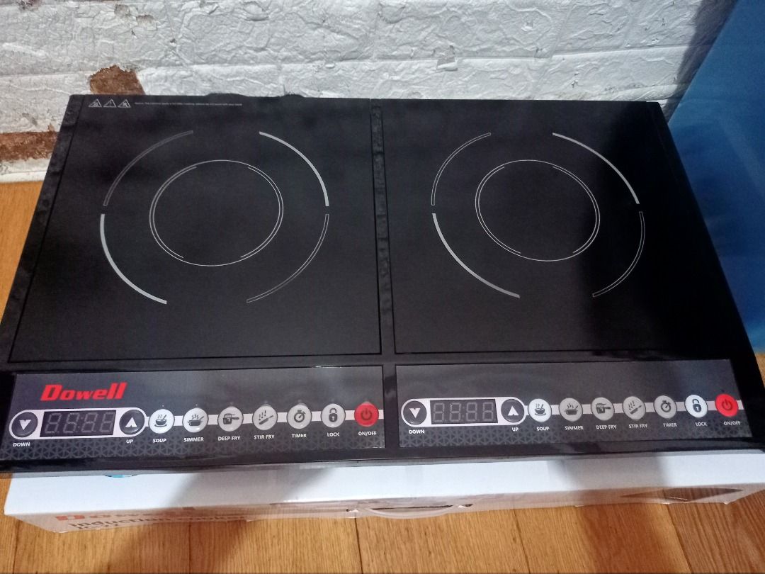 Dowell Double Induction Cooker, TV & Home Appliances, Kitchen ...
