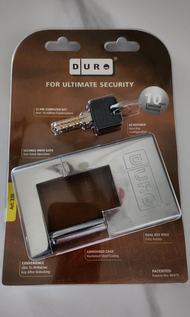 Duro Master System Lock, Furniture & Home Living, Security & Locks ...