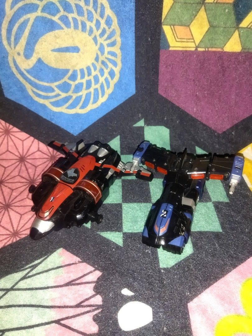 DX Dekaranger Deka Wing Robo Megazord Parts 1&2 Set, Hobbies & Toys ...
